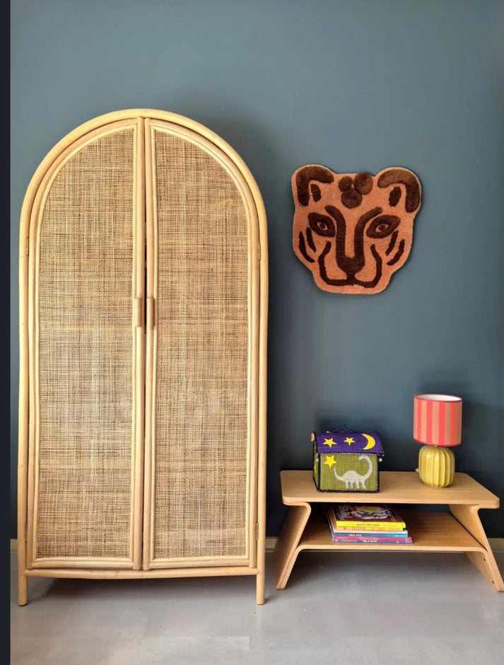 Rattan webbing cabinet incl. hanging – Leo & Moon